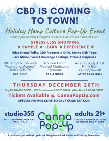 Cannabis & Hemp Culture Pop-Up Holiday Shopping Event | TAPinto