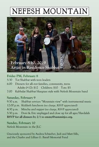 Nefesh Mountain Band : Bluegrass Style Shabbat Concerts | Montclair, NJ ...
