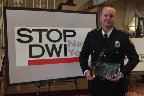 Olean Police Officer Receives Award for Reducing Impaired Driving ...