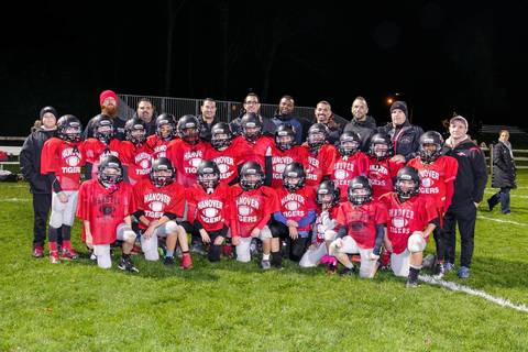 Conference Champs Hanover Township Tigers Pee Wee Team are Precision ...