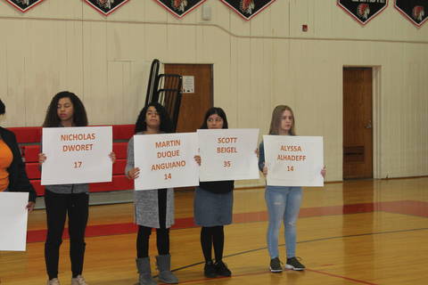 Rahway High School Students Join Together for "Walk-In" to Honor ...