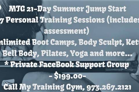 My Training Gym offers a 21-Day Summer Jump Start | Morristown, NJ News ...