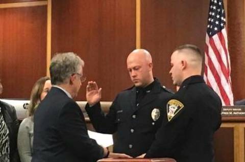 New Officers and Police Chaplain Sworn into Livingston Police ...