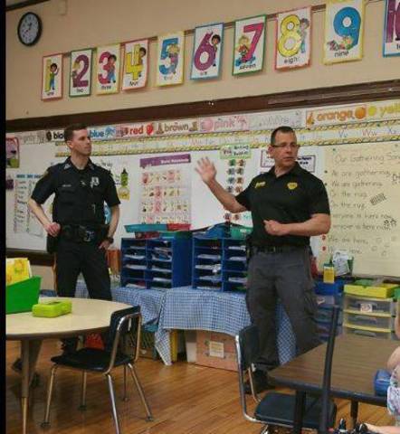 Nutley Police Officers visit Mrs. Dingwell and Mrs. Cassie's Classes at ...