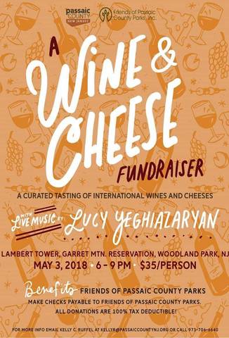 Friends of Passaic County Parks Wine and Cheese Fundraiser | TAPinto